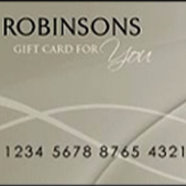 Selling Robinson Gift Card Worth $150, Tickets & Vouchers, Vouchers on ...