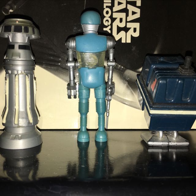 (RESERVED) Vintage Star Wars Figures X 3 FX7 Medical Droid, 2-1B ...