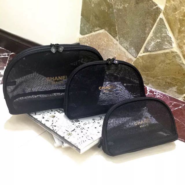 Chanel pouch, Beauty & Personal Care, Face, Face Care on Carousell