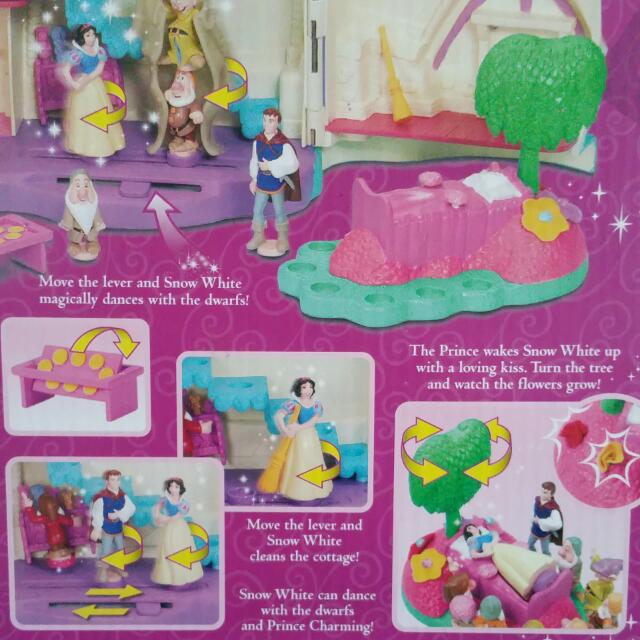 Disney Snow white and the Seven Dwarfs Cottage, Hobbies & Toys, Toys ...