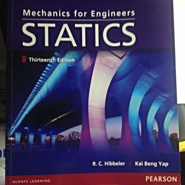 Mechanics for engineers: statics (Pearson SI EDITION), Hobbies & Toys ...