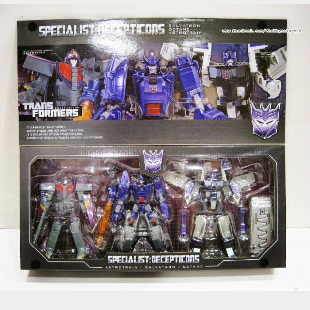 Transformers Asian Exclusive Decepticons Specialist Set, Hobbies & Toys ...