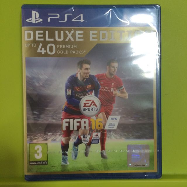 FIFA 16: Deluxe Edition, Hobbies & Toys, Toys & Games on Carousell