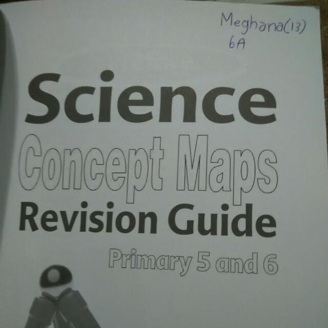 Marshall Cavendish Science Concept Maps Revision Guide Primary 5 and 6 ...
