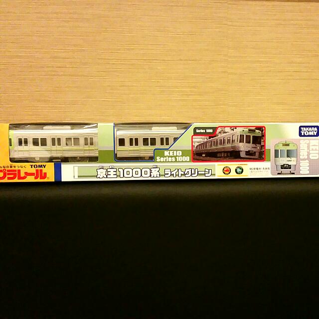 Plarail Keio 1000 Series Light Green Train, Hobbies & Toys, Toys ...
