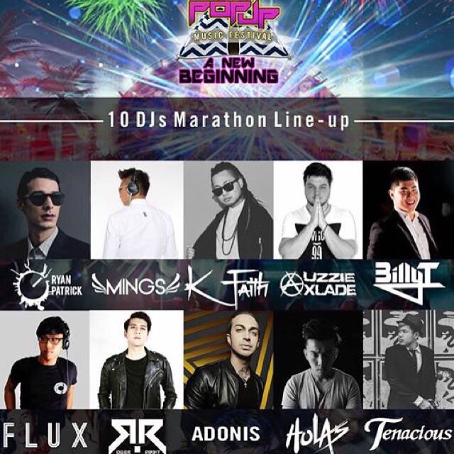 PopUp Music Festival's New Year's Eve Countdown @ Wave House Sentosa ...