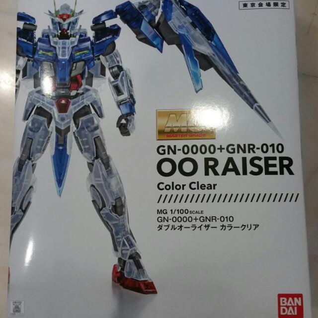 Bandai MG 00 Raiser (Art Of Gundam Clear Version), Hobbies & Toys, Toys ...