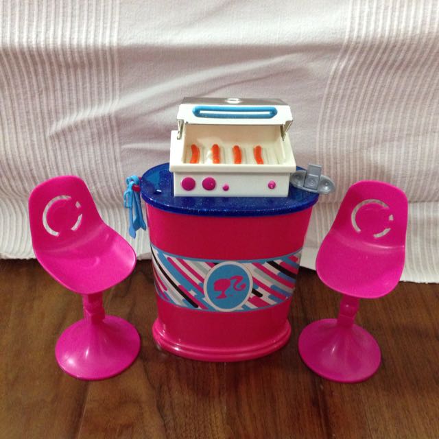 Barbie BBQ Set, Hobbies & Toys, Toys & Games on Carousell