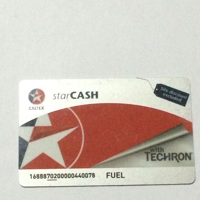 Caltex StarCash Card, Tickets & Vouchers, Vouchers on Carousell