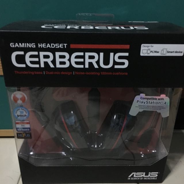 Gaming Headset Cerberus, Computers & Tech, Parts & Accessories, Laptop ...