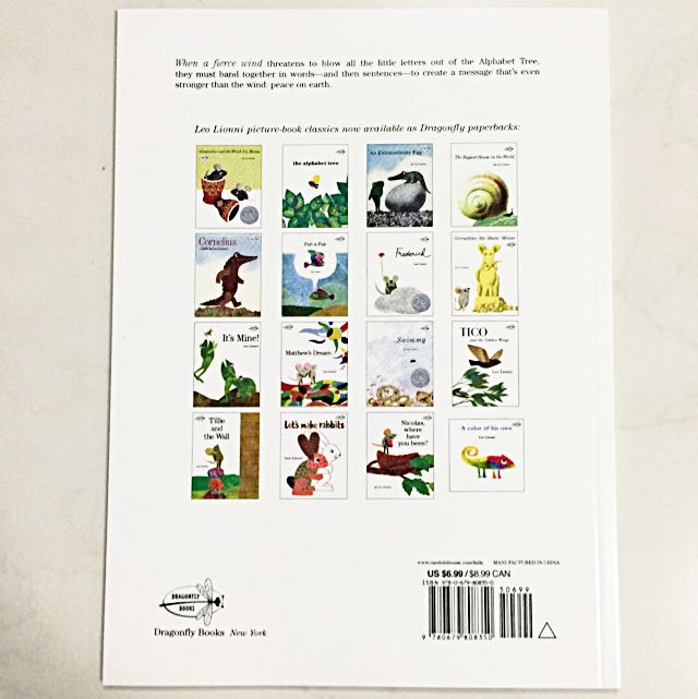 Leo Lionni - The Alphabet Tree, Hobbies & Toys, Books & Magazines ...