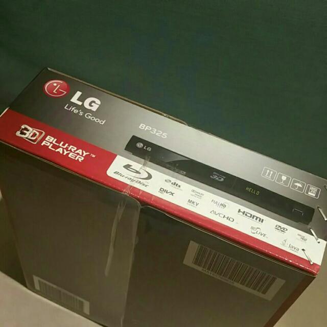 LG BP325 3D Blu Ray Disc DVD Player, TV & Home Appliances, TV ...