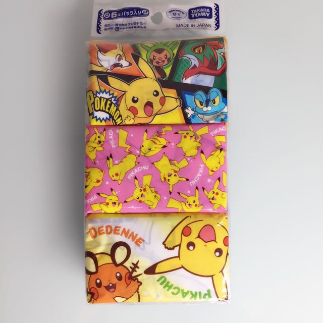 POKEMON PIKACHU POCKET TISSUE x6, Hobbies & Toys, Collectibles ...
