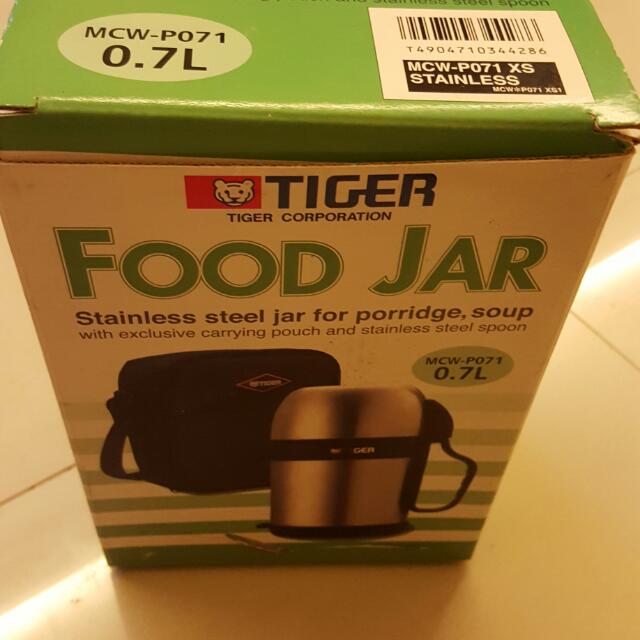 TIGER thermo Pot 0.7l Unused, Babies & Kids, Nursing & Feeding, Weaning ...