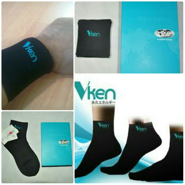 Vken Wearables : Vken Socks And Vken Wristlet, Everything Else on Carousell