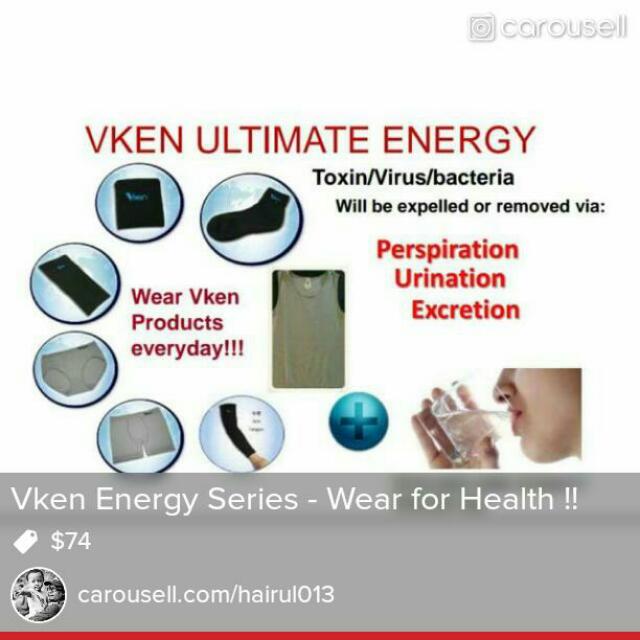 Vken Wearables : Vken Socks And Vken Wristlet, Everything Else on Carousell
