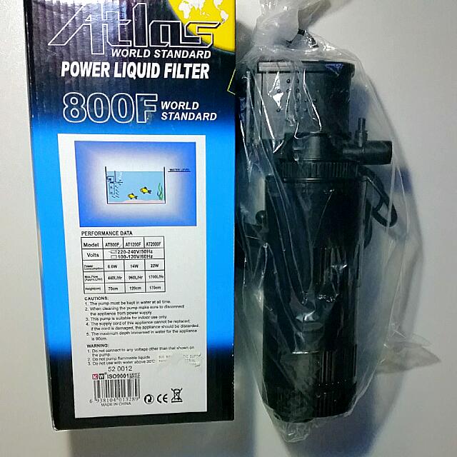 (RESERVED)Atlas World Standard Power Liquid Filter , Pet Supplies ...