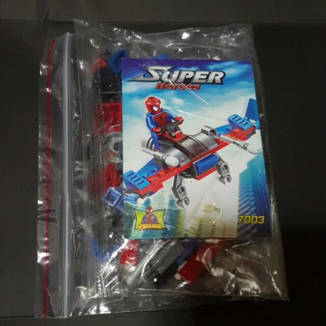 Decool Superheros Spider-man 7003 (Bootleg Lego), Hobbies & Toys, Toys ...