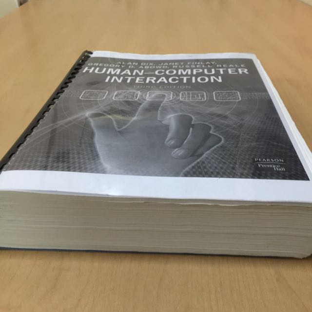 NM2213 Human Computer Interaction 3rd edition, Hobbies & Toys, Books ...