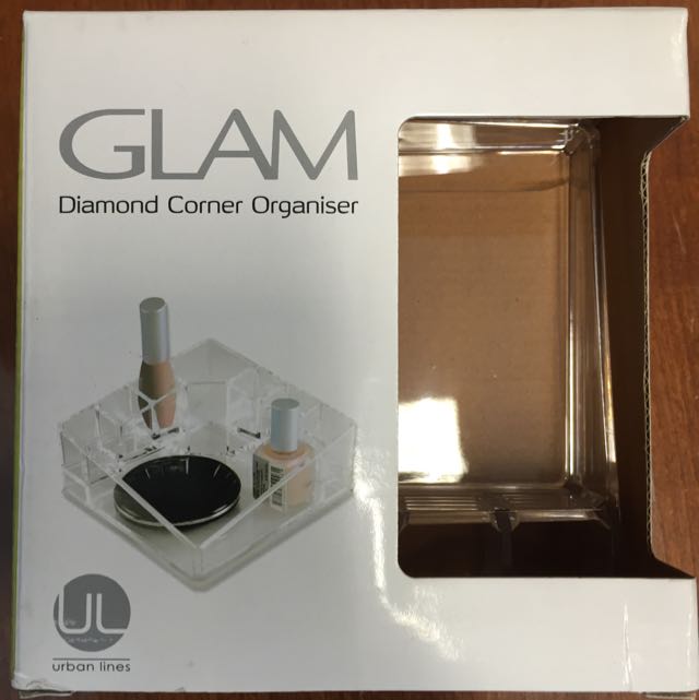 GLAM Diamond Corner Organizer, Everything Else on Carousell