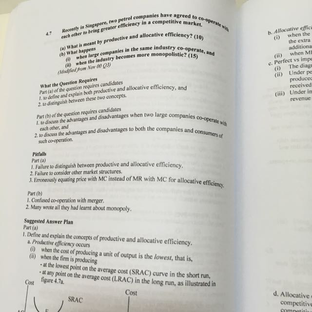 H1 H2 Econs Guidebook: Answer Plans by Patrick Lim, Hobbies & Toys ...