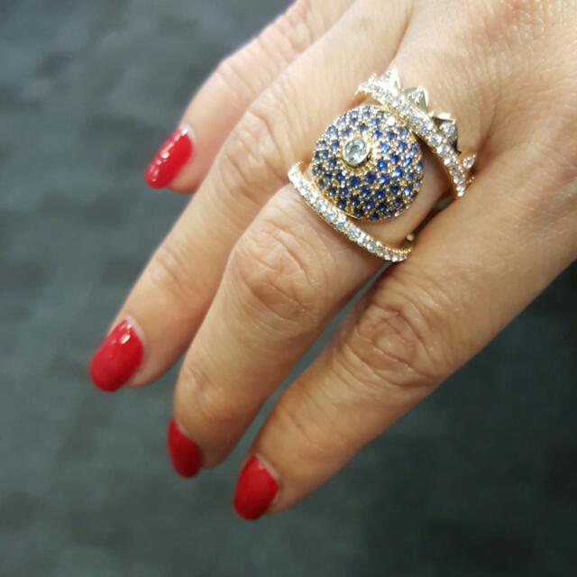 Kenzo Ring, Women's Fashion, Jewelry & Organisers, Body Jewelry on ...