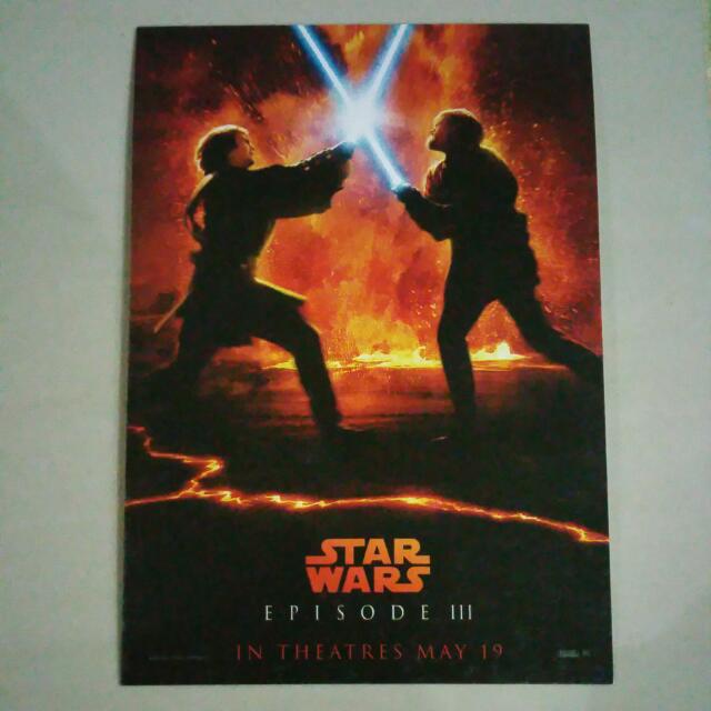 Star Wars Episode III 3 Postcard Post Card Revenge Of The Sith, Hobbies ...