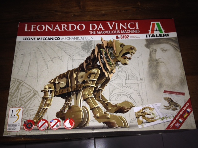 Leonardo Da Vinci Mechanical Lion by Italeri, Everything Else on Carousell