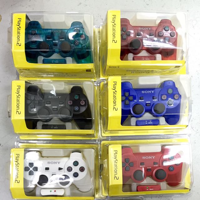 PS2 WIRELESS CONTROLLER, Hobbies & Toys, Toys & Games on Carousell