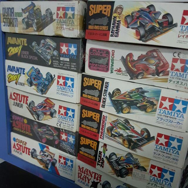 Tamiya Mini 4WD Vintage Antique Old Cars, Hobbies & Toys, Toys & Games ...