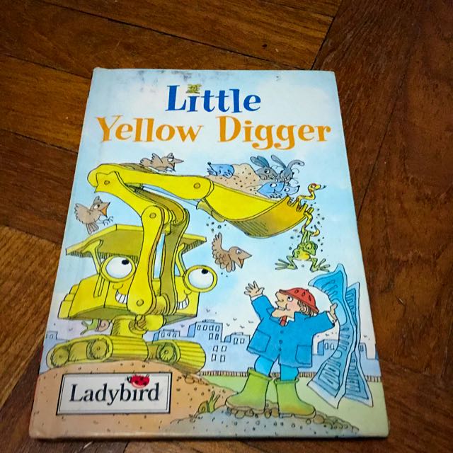 Brave Little Train N Little Yellow Digger Kids Book, Hobbies & Toys ...