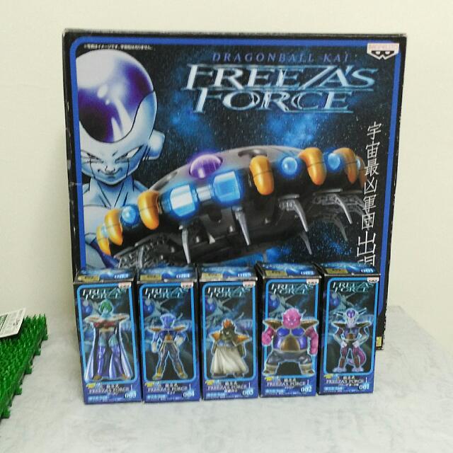 Dragonball Frieza Spaceship (Special Color) And Frieza Force Vol 1 (Set ...