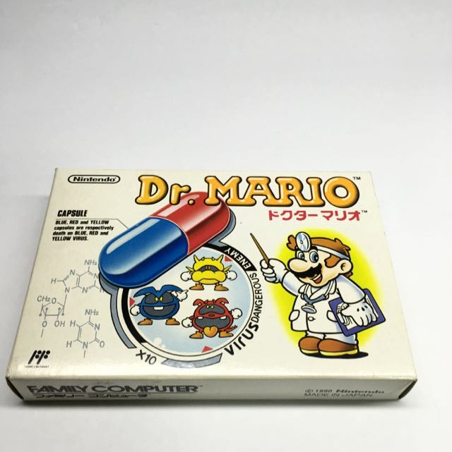 Famicom - Dr. Mario, Video Gaming, Video Games, Nintendo on Carousell