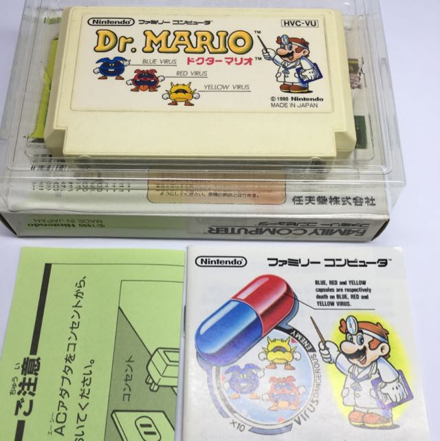 Famicom - Dr. Mario, Video Gaming, Video Games, Nintendo on Carousell