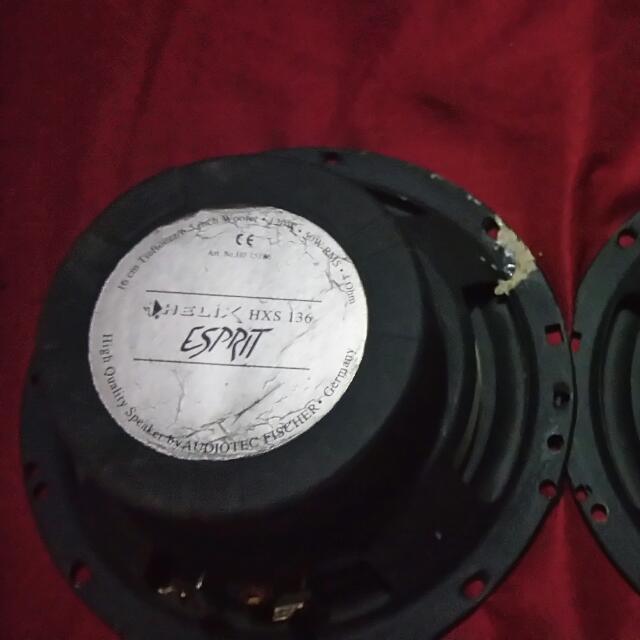Helix HSX 136 Speakers Only, Car Accessories on Carousell