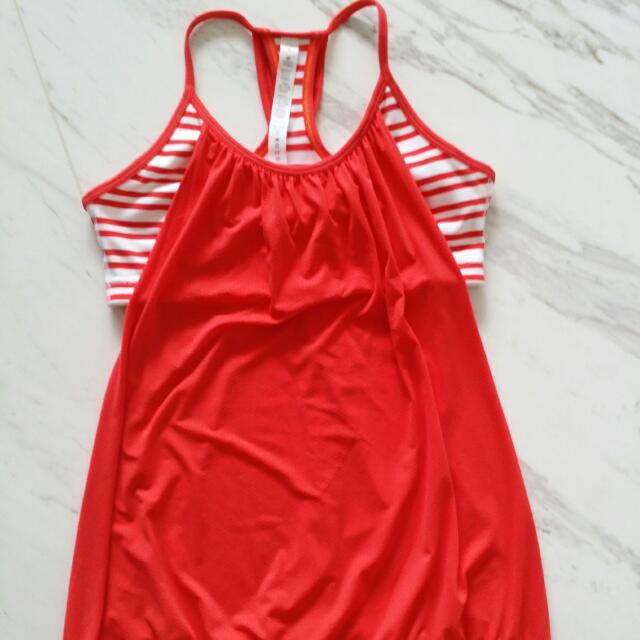 Lululemon Red No Limit Tank, Women's Fashion, Activewear on Carousell