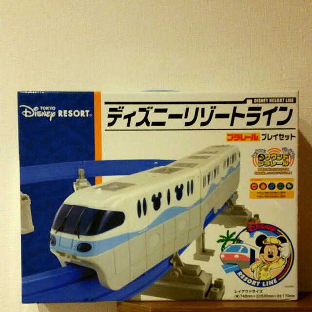 Plarail Disney Monorail (Blue), Hobbies & Toys, Toys & Games on Carousell