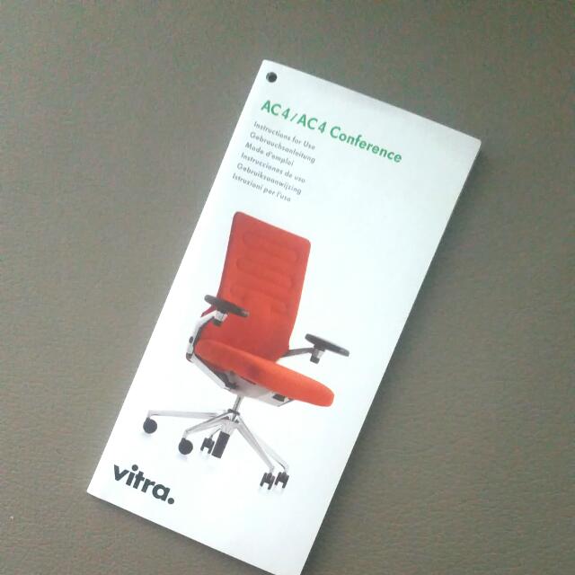 Vitra AC 4 Office Chair, Furniture & Home Living, Furniture, Chairs on ...