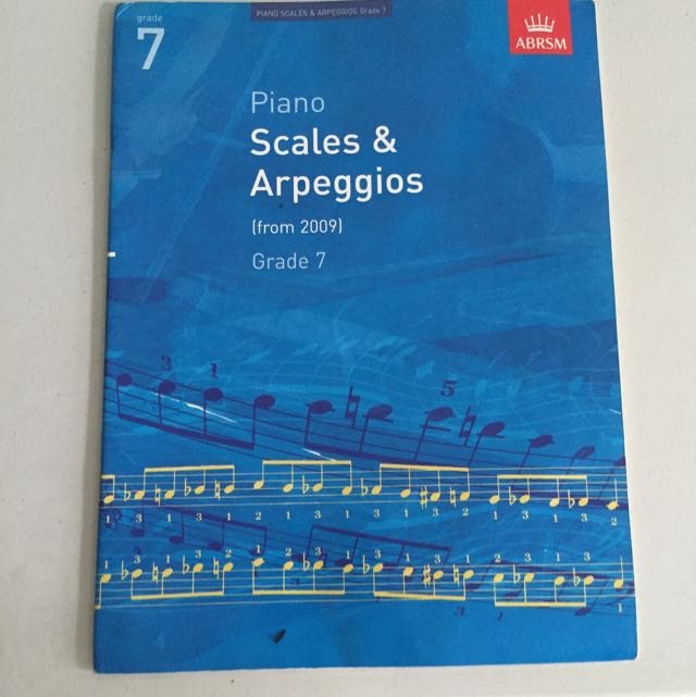 [PENDING] ABRSM Piano Scales And Arpeggios Grade 7, Hobbies & Toys ...