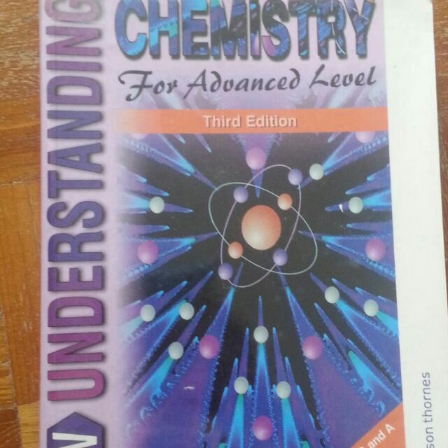 Chemistry Textbook - Understanding Chemistry For Advanced Level ...