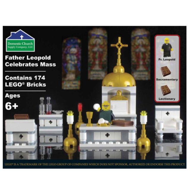 Father Leopold Celebrates Mass Lego, Hobbies & Toys, Toys & Games on ...