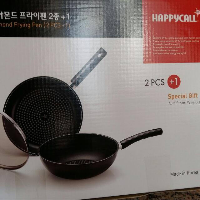 Happycall 28" Shallow Frying Pan With Lid ONLY, TV & Home Appliances ...