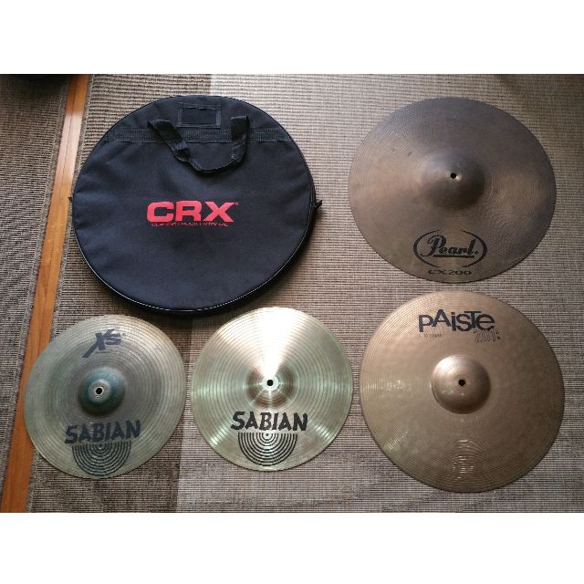 Pearl Target Series + Cymbals + Accessories, Hobbies & Toys, Music ...