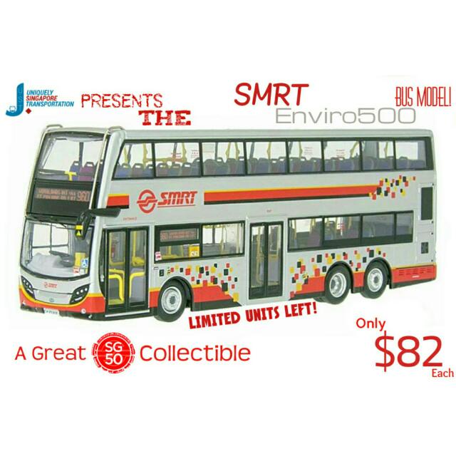 SMRT Buses Enviro 500 Bus Model 1/76 Scale , Mobile Phones & Gadgets ...