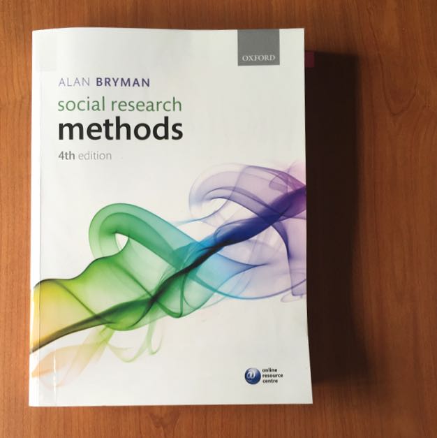 (Reserved) Social Research Methods (Alan Bryman), Hobbies & Toys, Books ...