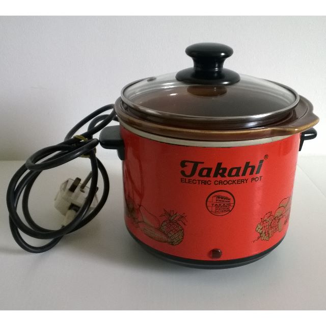 TAKAHI crockery pot/slow cooker, TV & Home Appliances, Kitchen ...