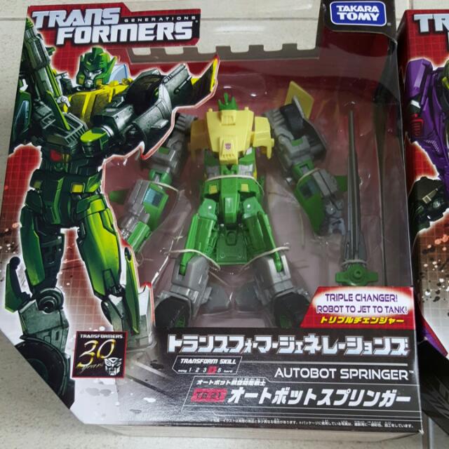 Transformers Generations Springer Takara Ver. [reserved], Hobbies ...