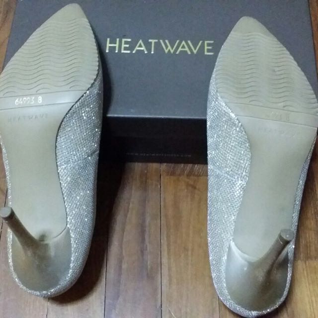 Champagne Gold Pumps/3.5 Inch Heeled Shoes, Women's Fashion, Footwear ...