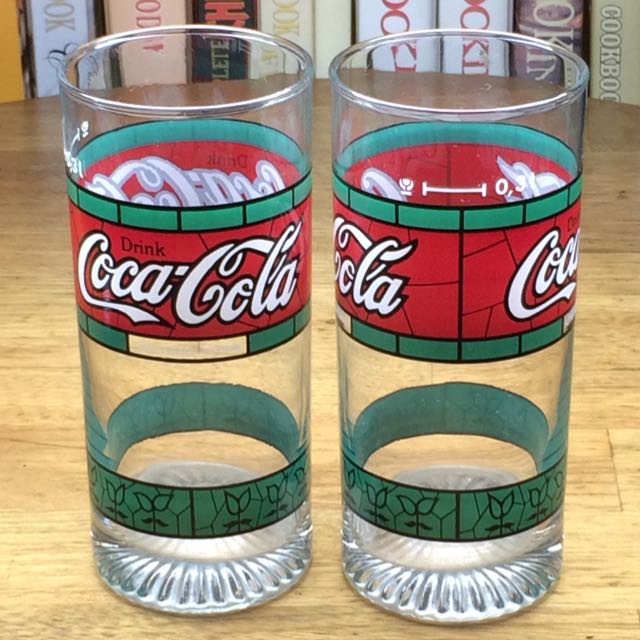 (SOLD OUT ! ) Drink Coca Cola Glass 0.3L, Furniture & Home Living, Home ...