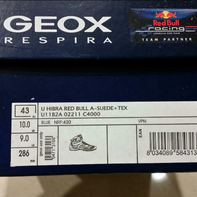 Geox Red Bull F1 Shoes / Sneakers, Men's Fashion, Footwear, Dress Shoes ...